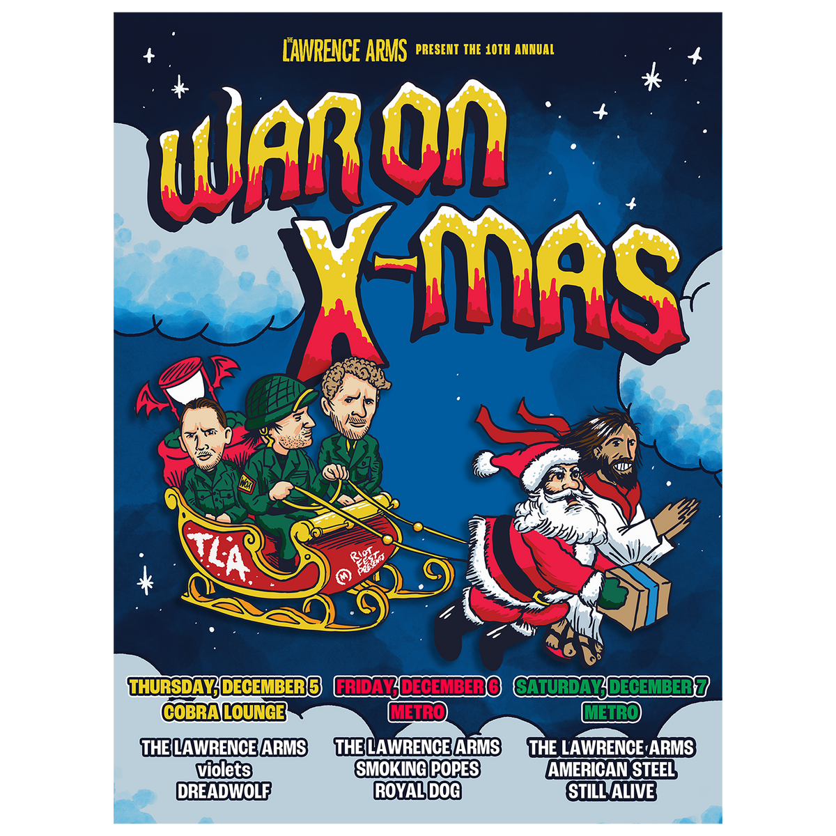 WOX 10 Poster – The Lawrence Arms